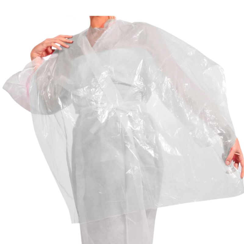 Beauty Way Disposable Folded Capes - 50 pcs - 112(W) X 125(L)cm